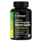 Fermented aged black garlic capsules