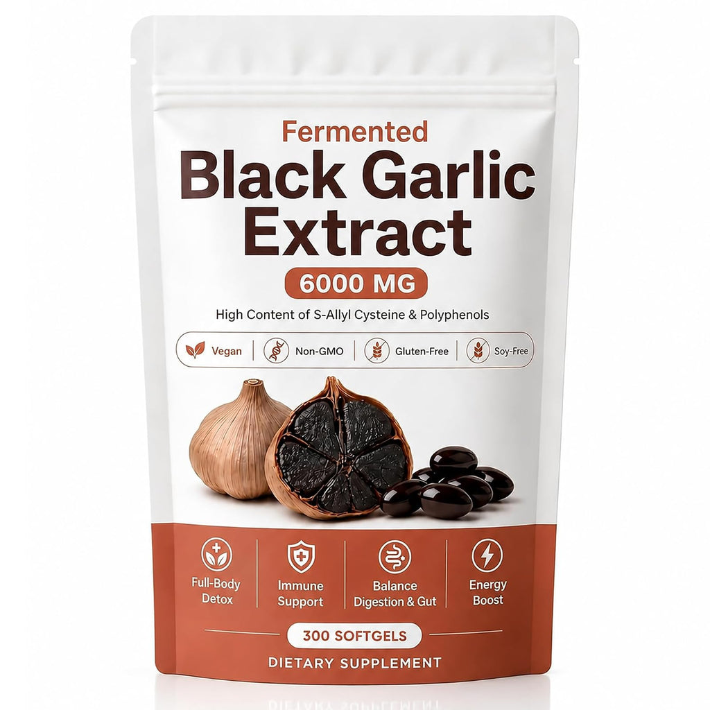 Fermented black garlic extract benefits