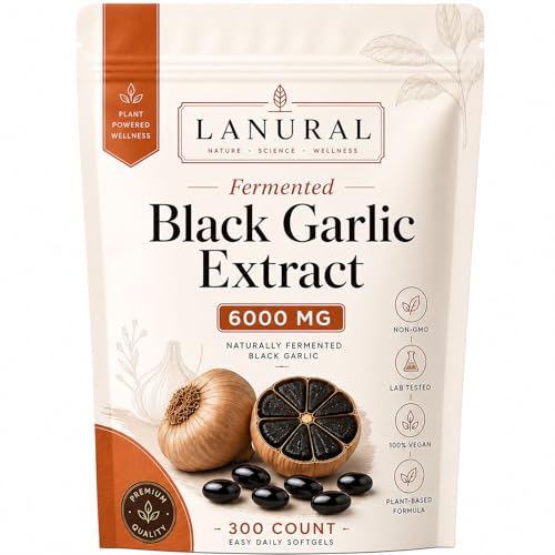 Fermented black garlic extract benefits