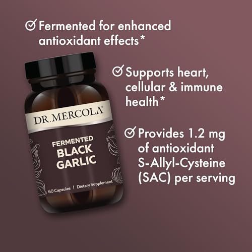 Fermented black garlic for energy boost