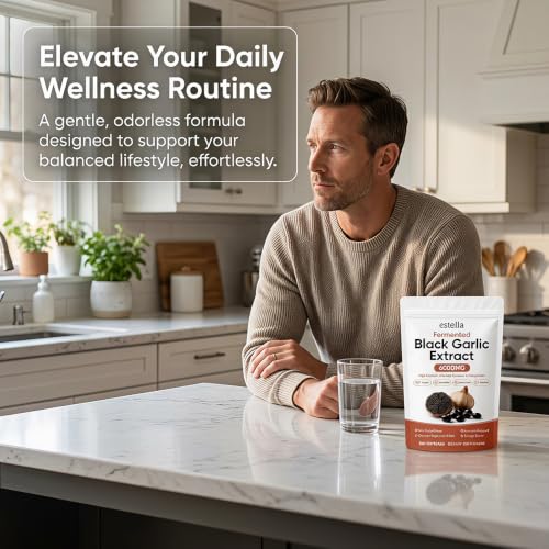 fermented black garlic for heart health