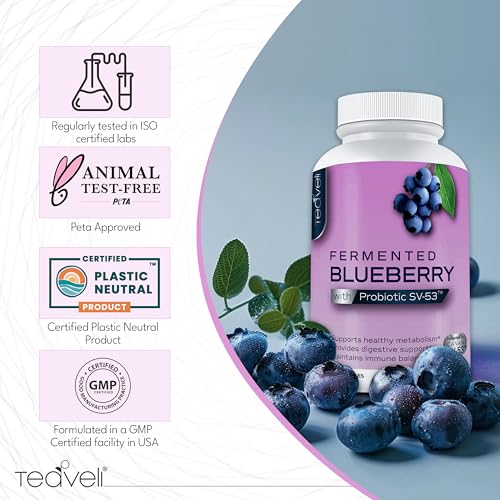 fermented blueberry powder for vitality