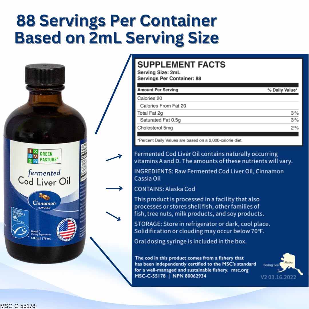 Fermented cod liver oil for kids