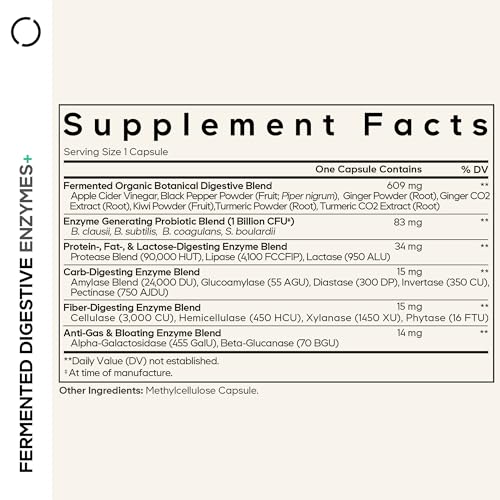 Fermented digestive enzymes for better digestion