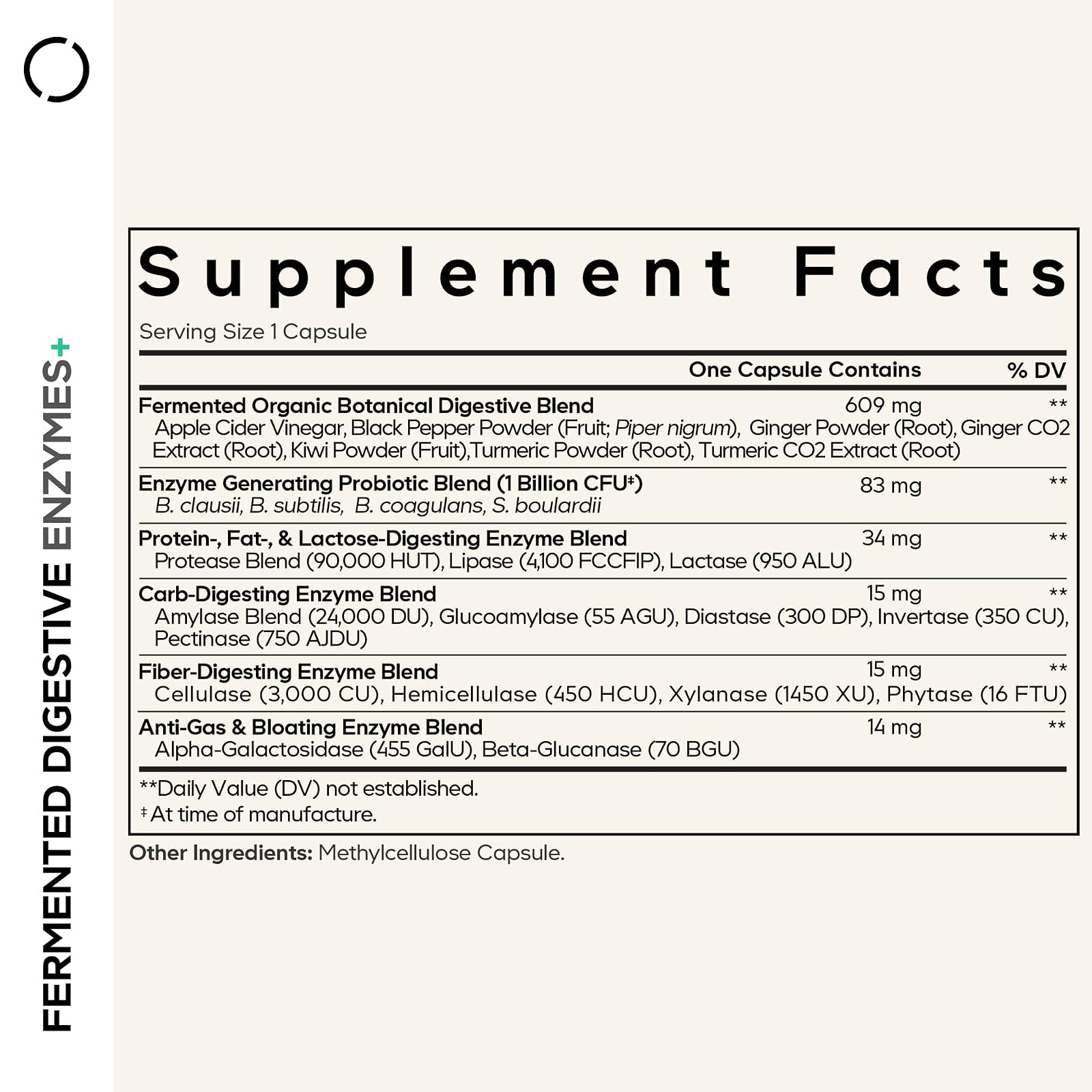 Fermented digestive enzymes for better digestion