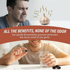 Fermented garlic for digestive health