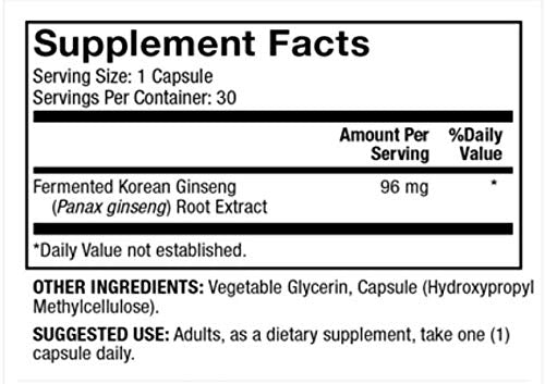 fermented ginseng for overall wellness