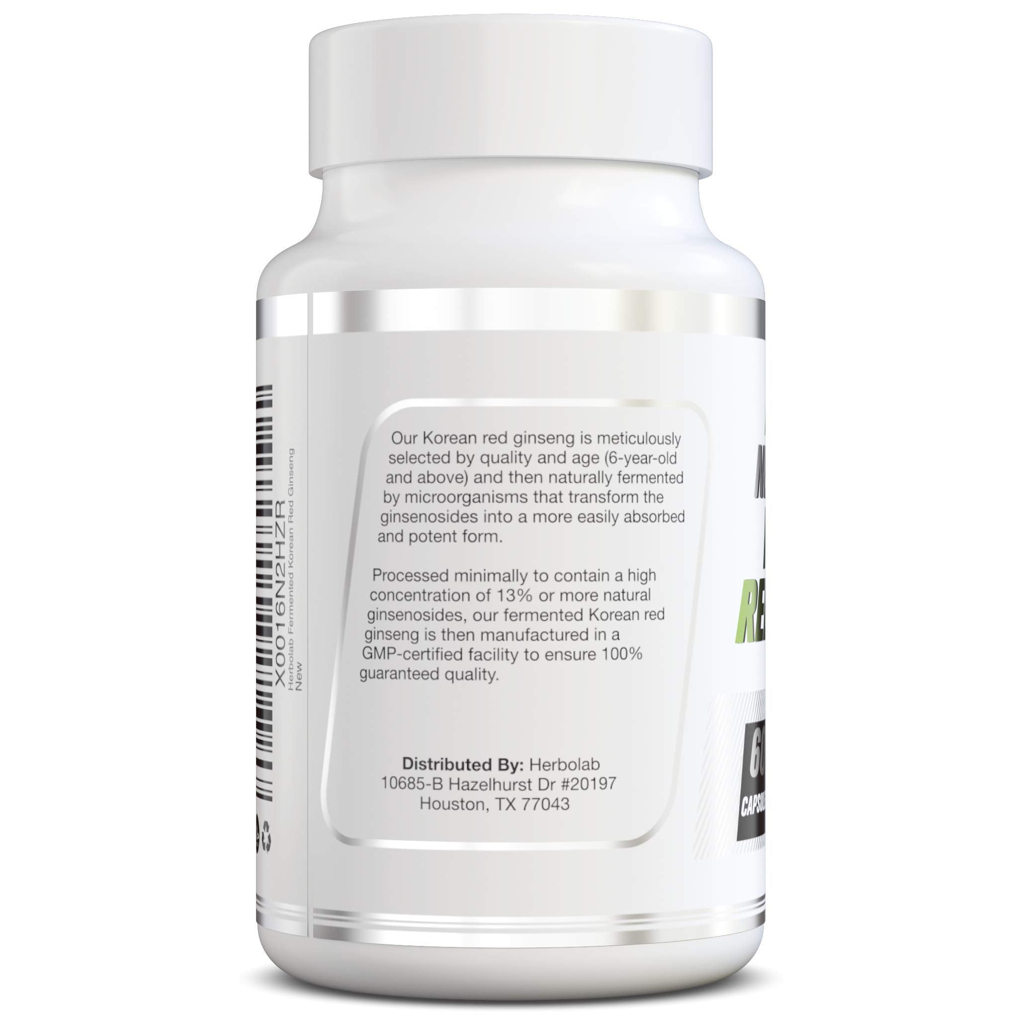 fermented ginseng for vitality boost