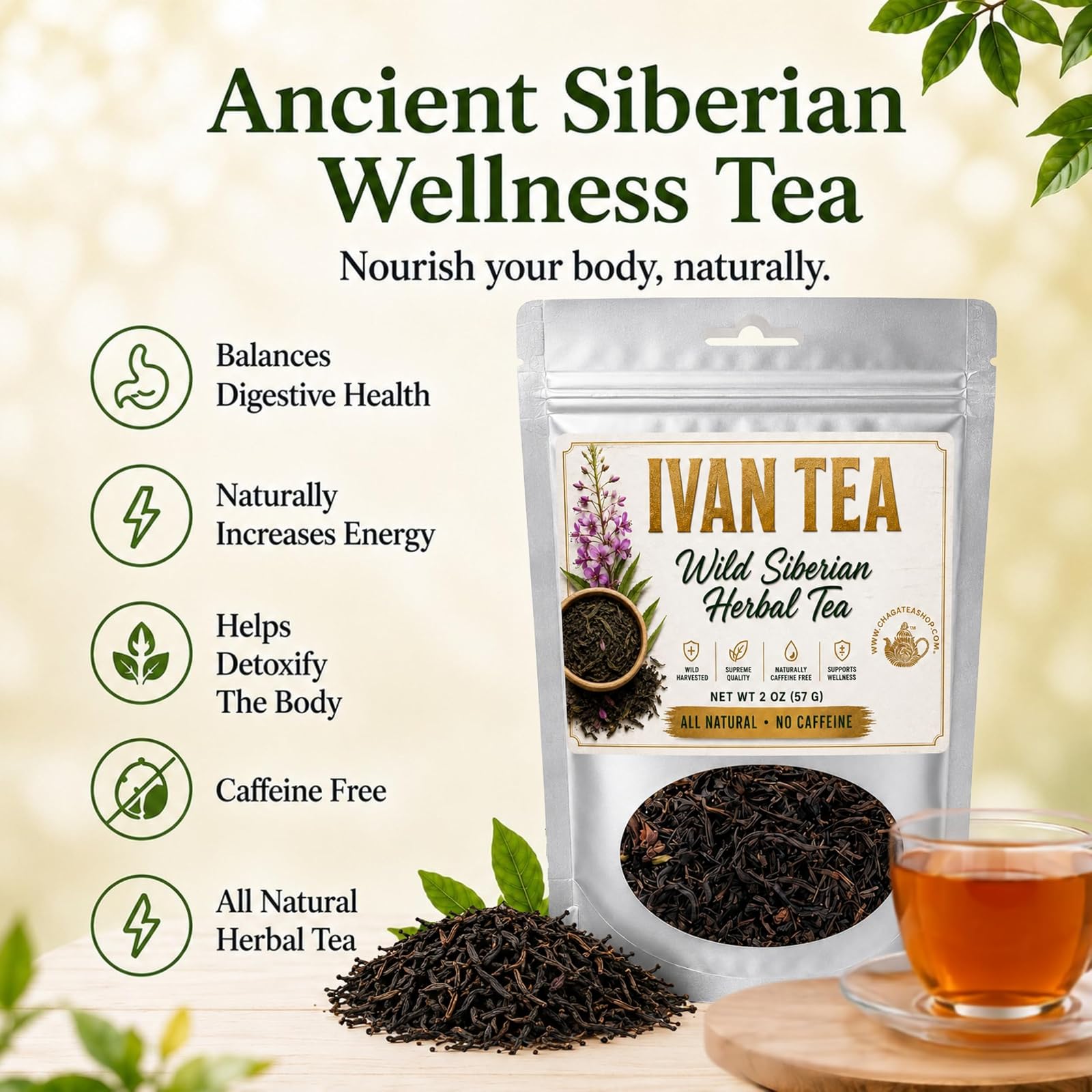 Fermented Ivan Chai tea benefits