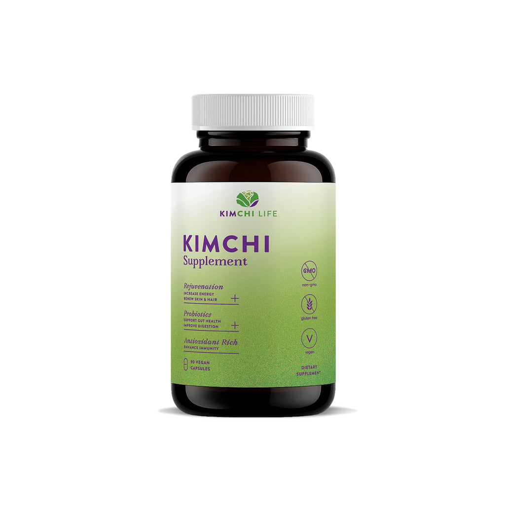 fermented kimchi capsules for gut health