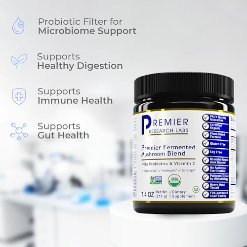 Fermented mushrooms for enhanced nutrient absorption