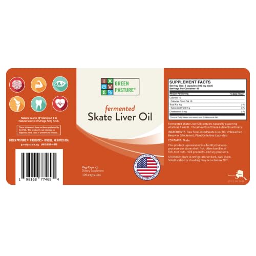 Fermented skate liver oil benefits