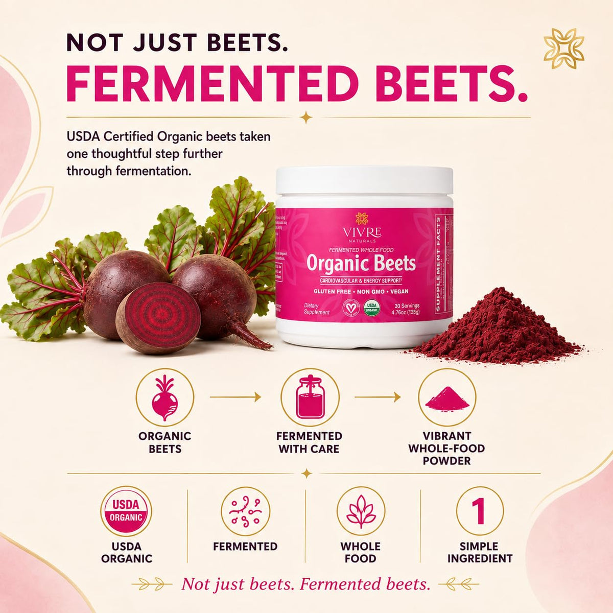 fermented whole food beet root