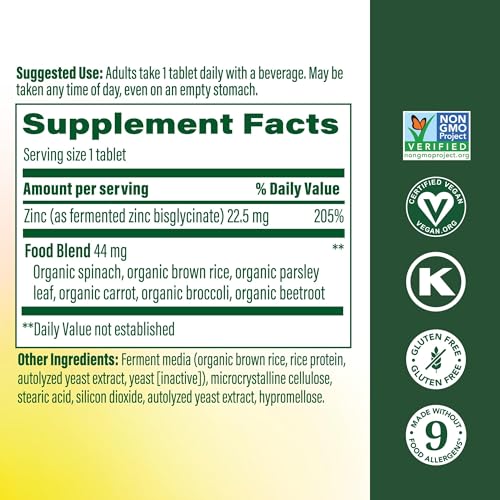 fermented zinc for better absorption