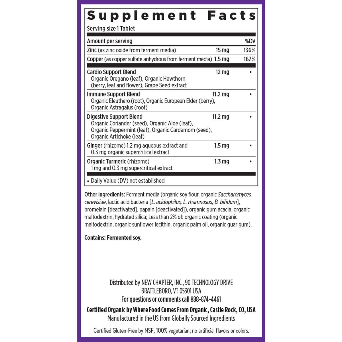 Fermented zinc for digestive health