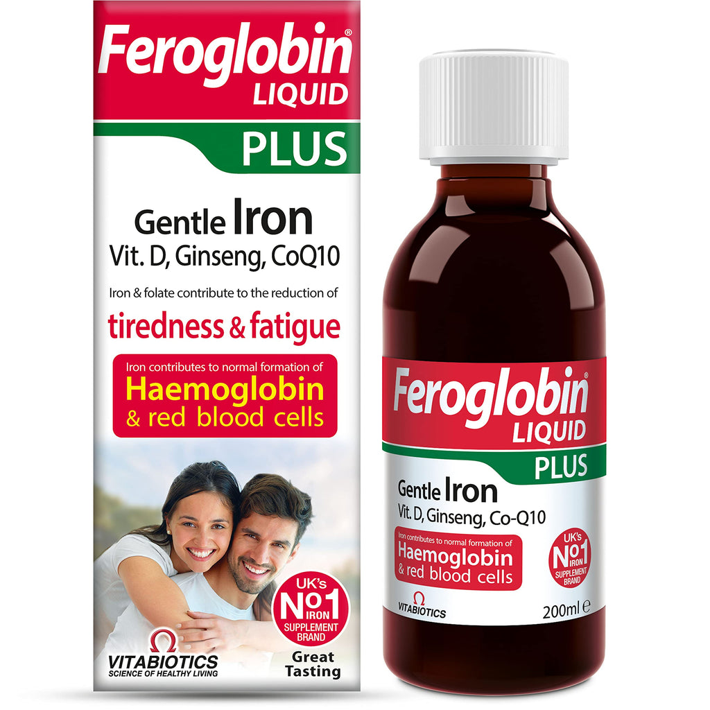 Feroglobin Plus liquid for energy