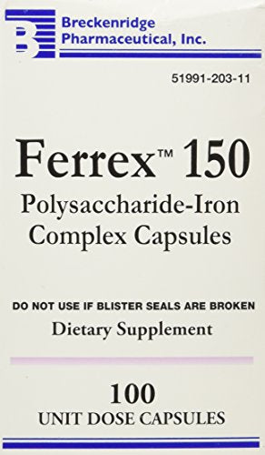 FERREX iron capsules for better health