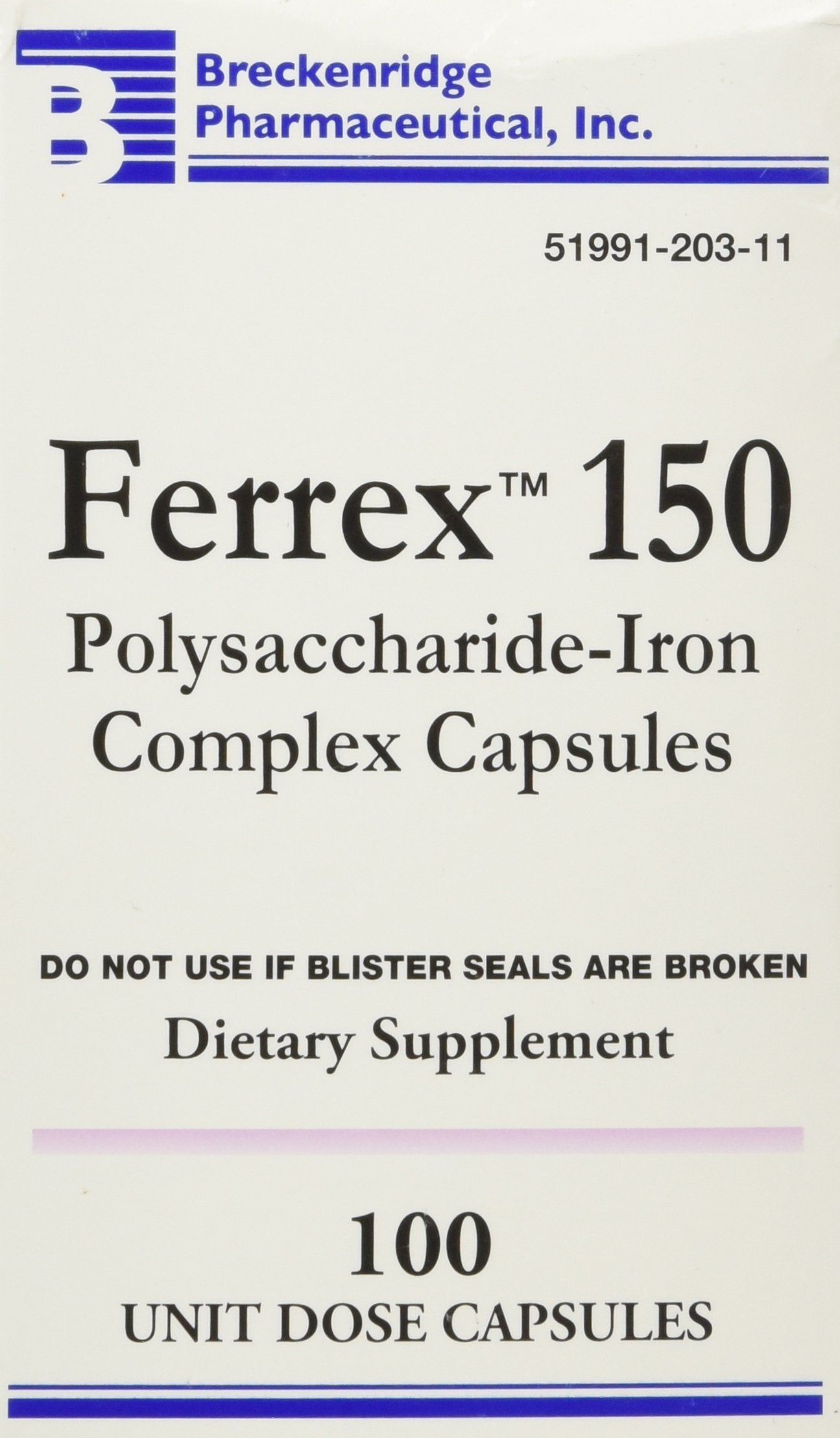 FERREX iron supplement for energy