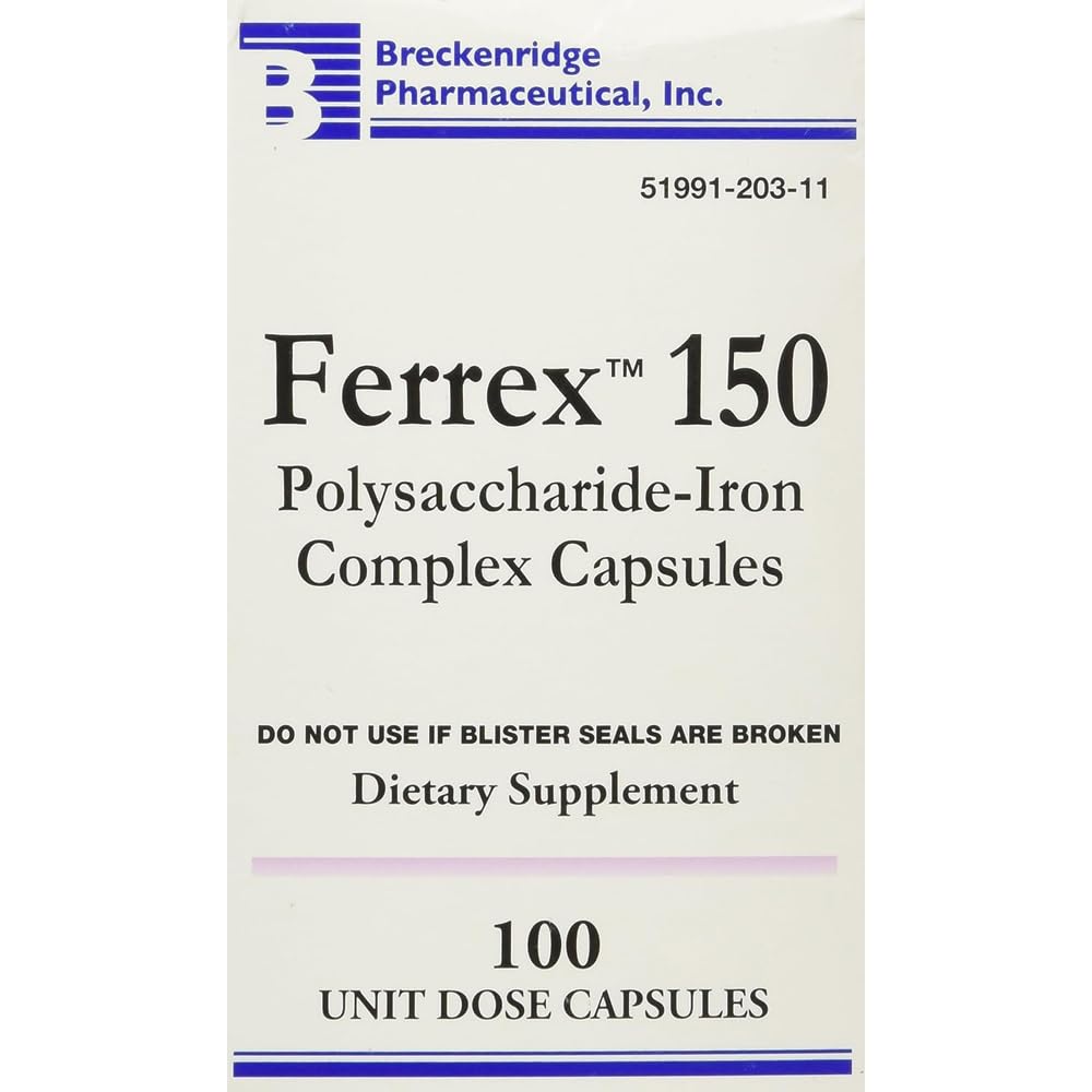 Ferrex iron supplement for energy