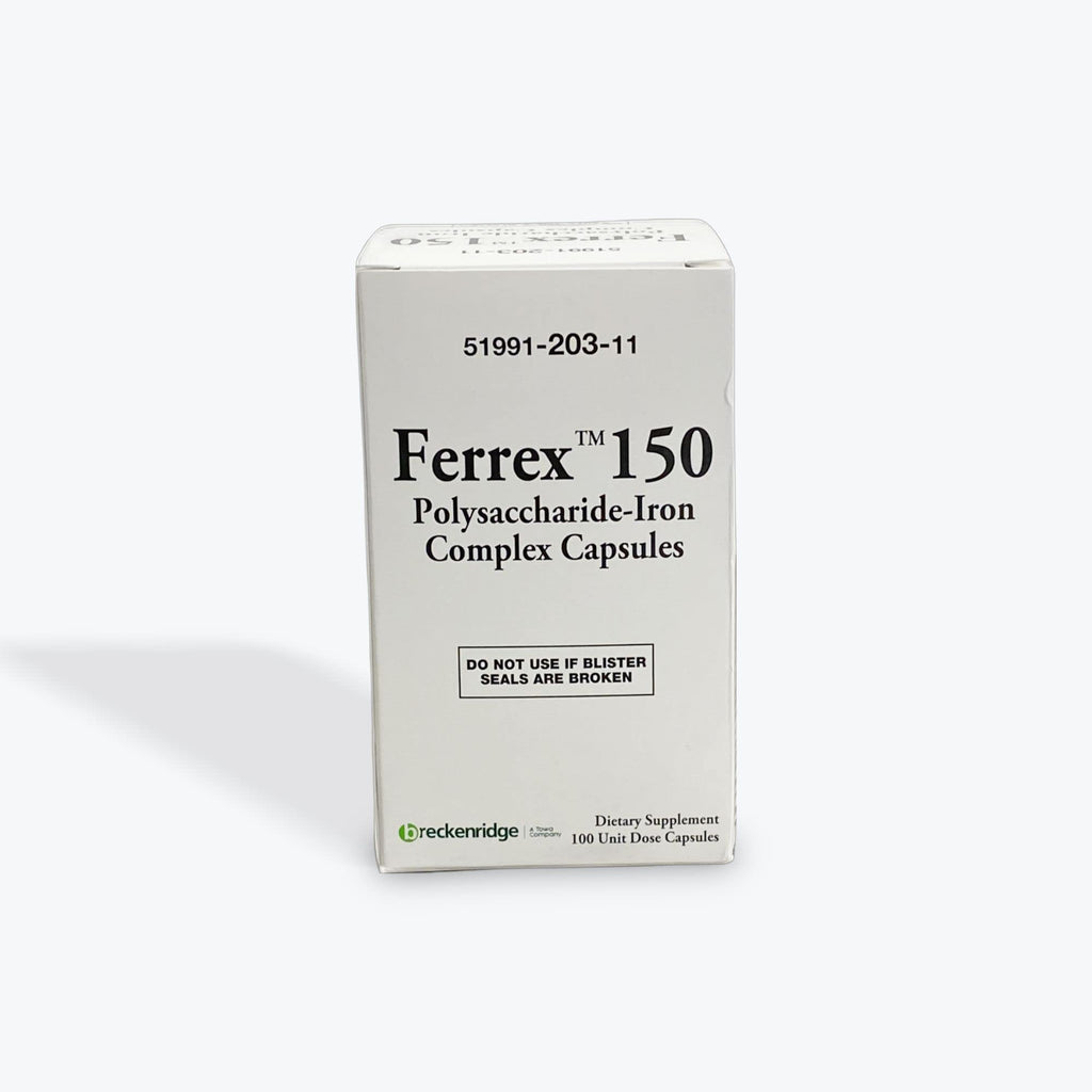 Ferrex iron supplement for energy
