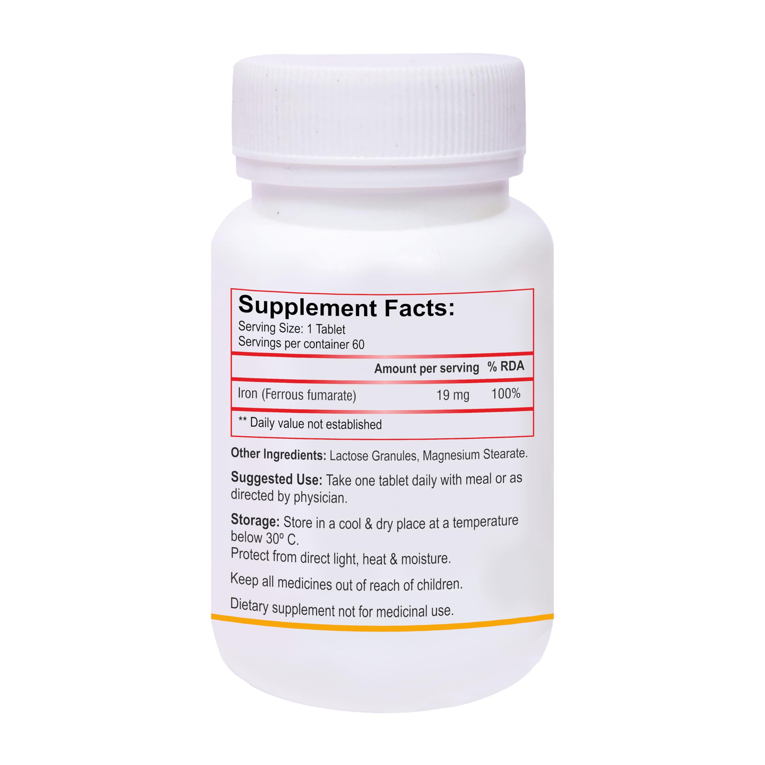 Ferrous fumarate for brain health