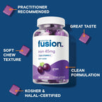 ferrous fumarate iron chewable tablets