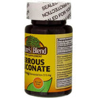 Ferrous gluconate 325 mg tablets