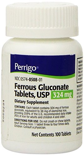 ferrous gluconate iron supplement for women