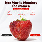 Ferrous gluconate supplement for women