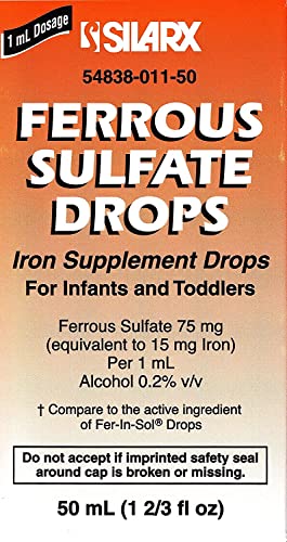 Ferrous SULF Drops for energy