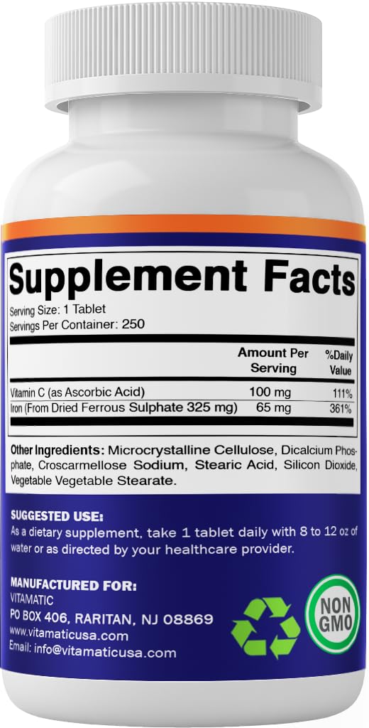 ferrous sulfate for active lifestyles