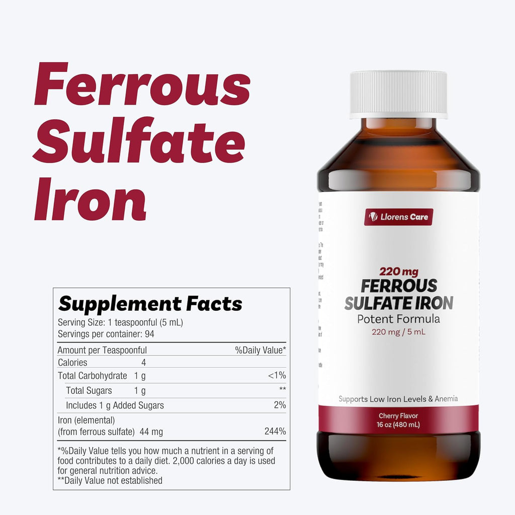 ferrous sulfate iron complex benefits