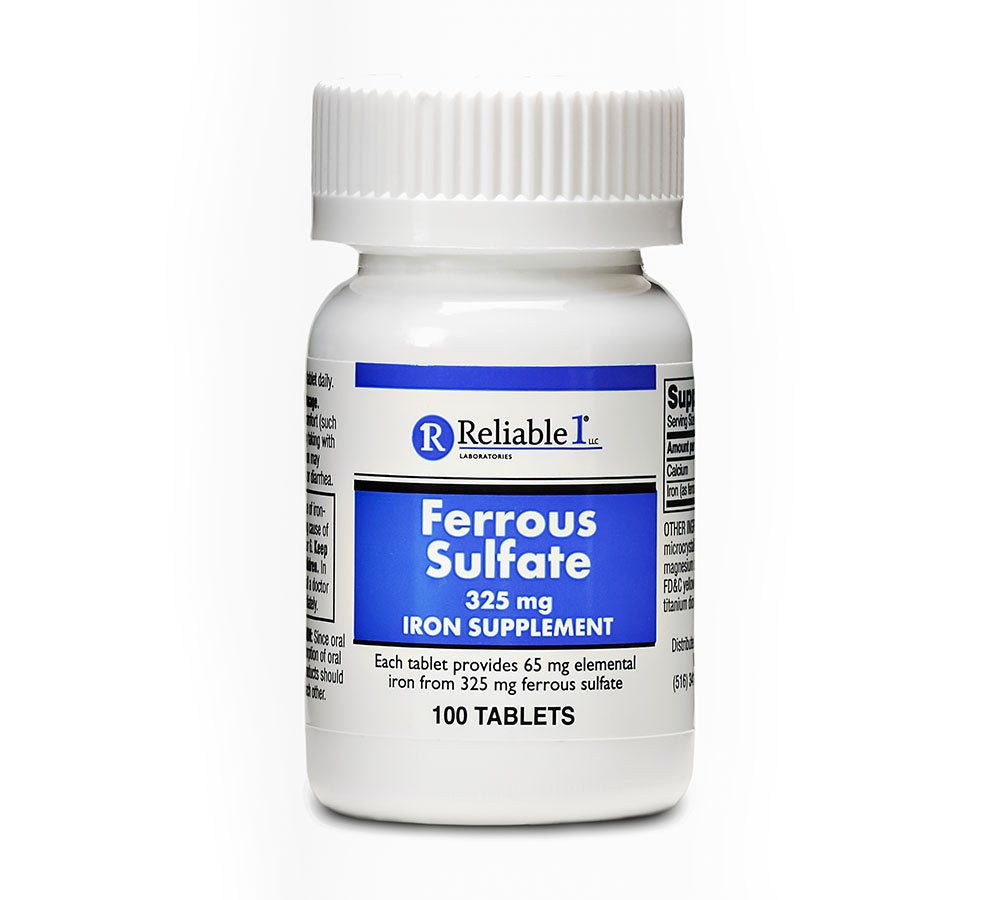 ferrous sulfate iron supplement benefits