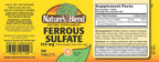 Ferrous sulfate tablets for better absorption