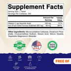 Ferrous sulfate with vitamin C