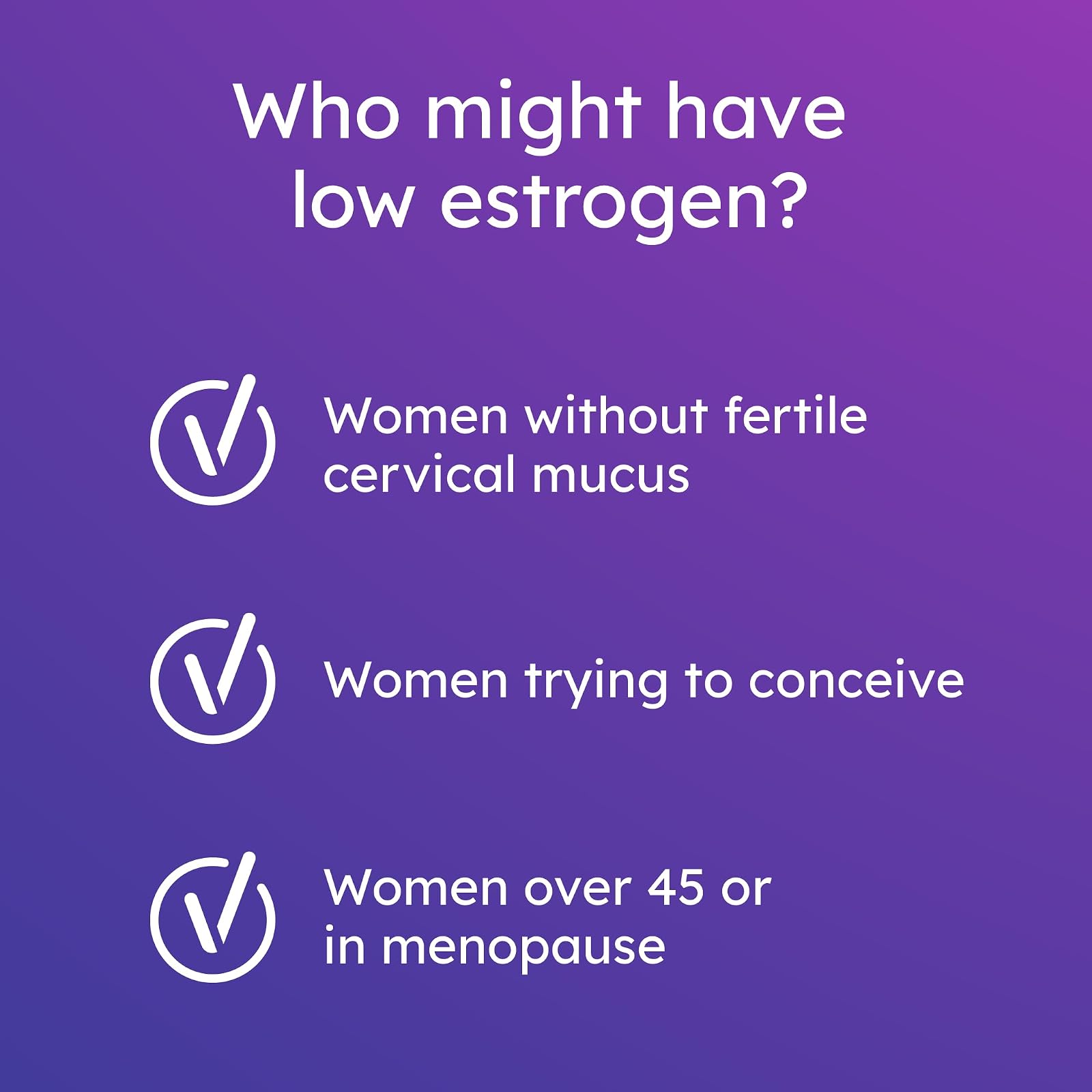 fertile cervical mucus support