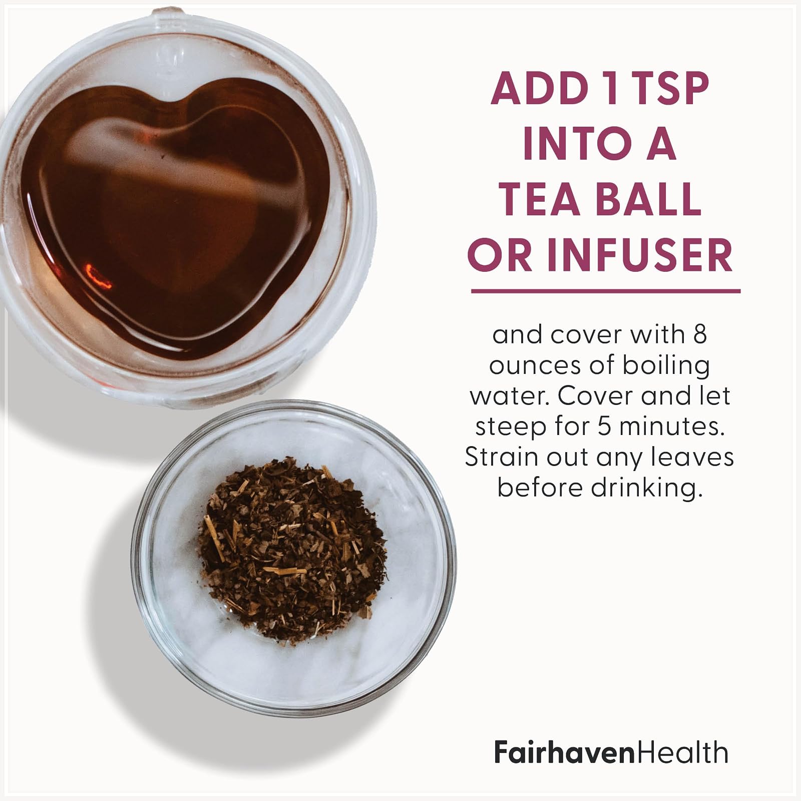 FertiliTea Mint for fertility support