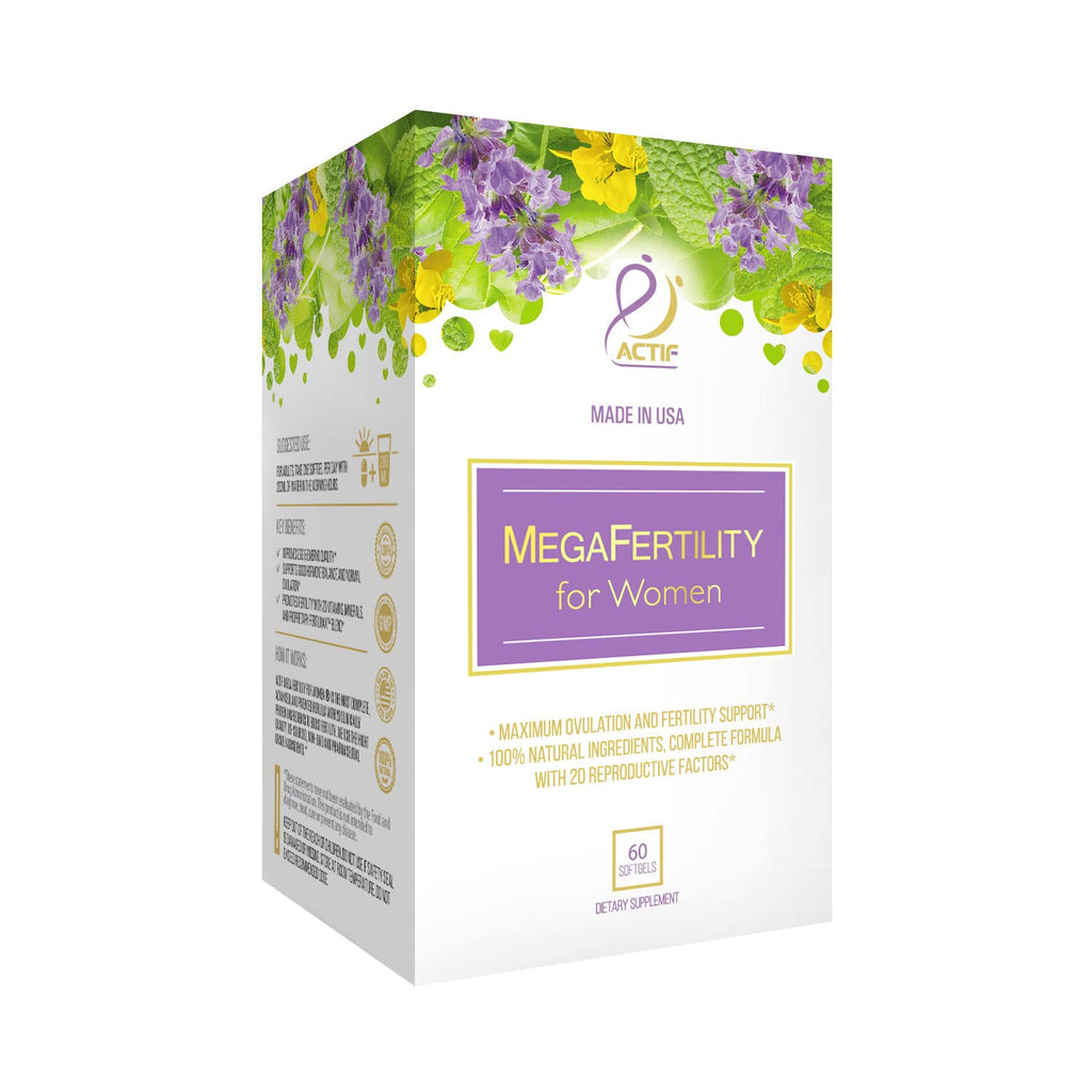 Fertility supplement with prenatal DHA benefits