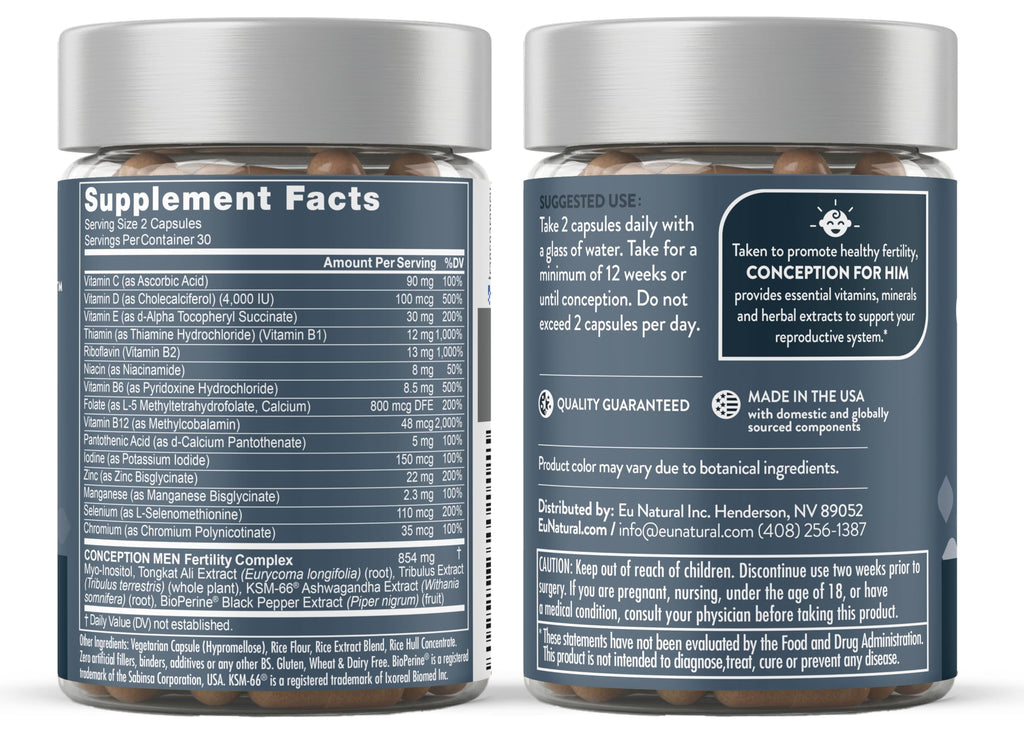 fertility supplements for men’s health