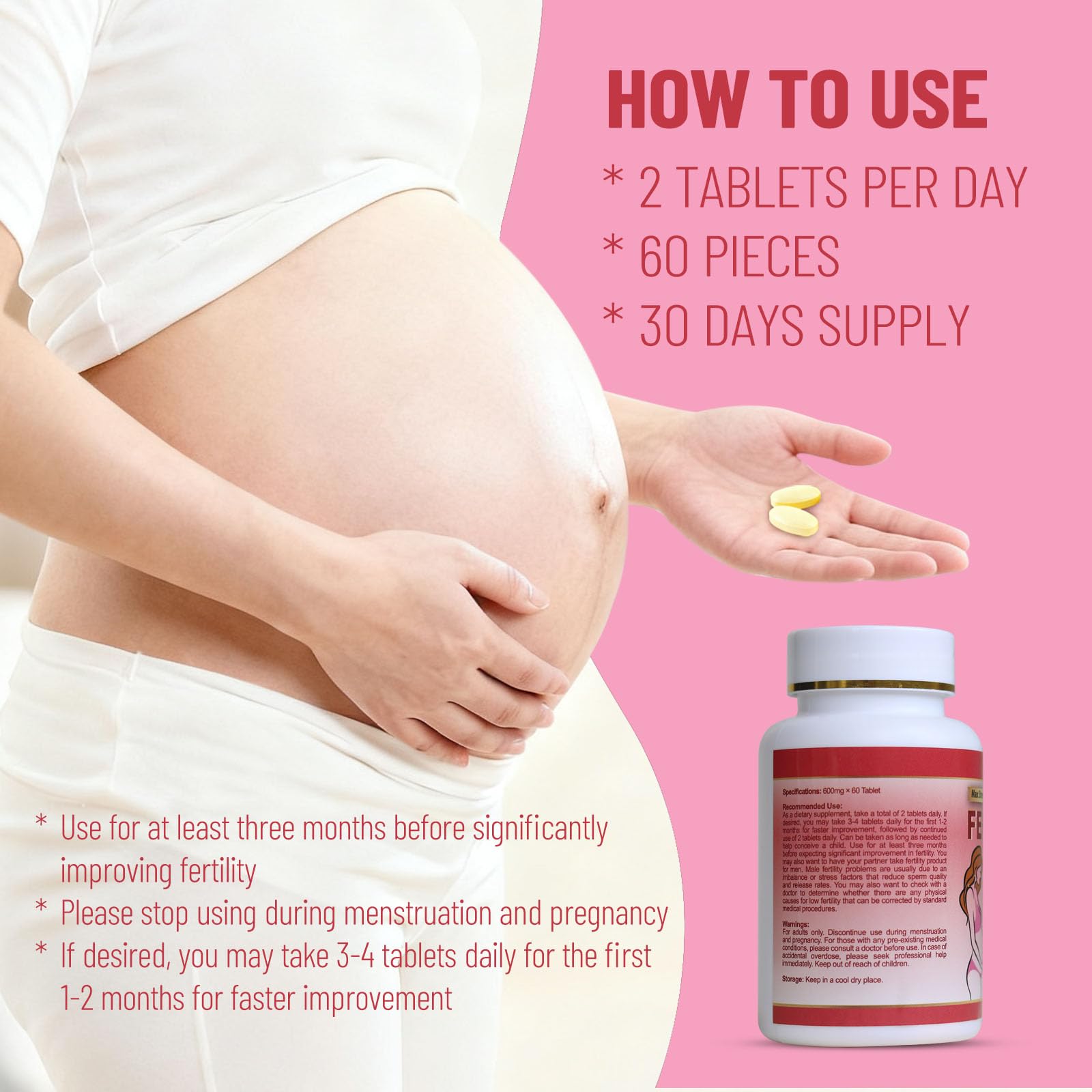 Fertility support prenatal vitamins in Canada