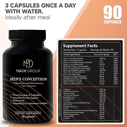 fertility support vitamins for men