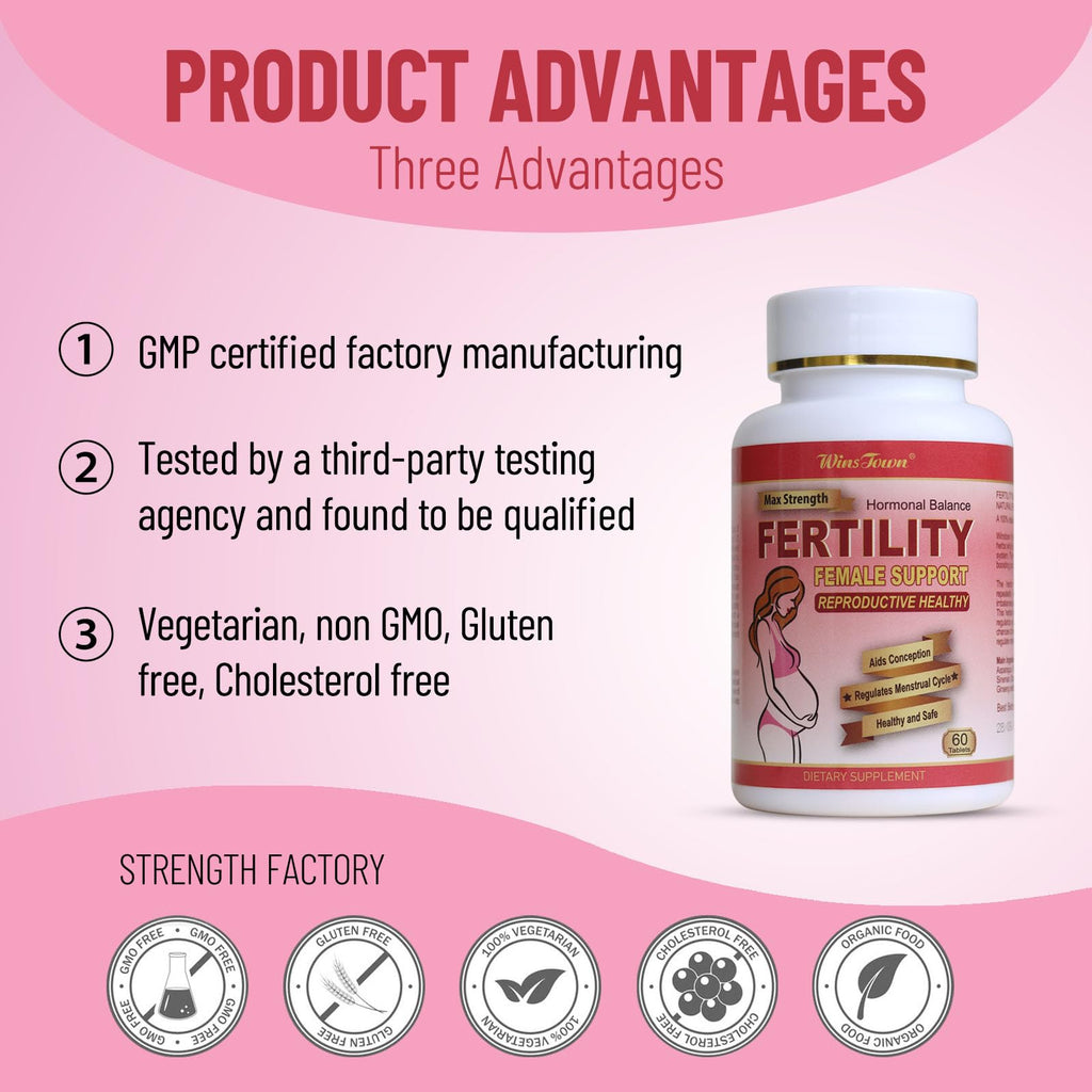 Fertility Tablets with DHA for pregnancy