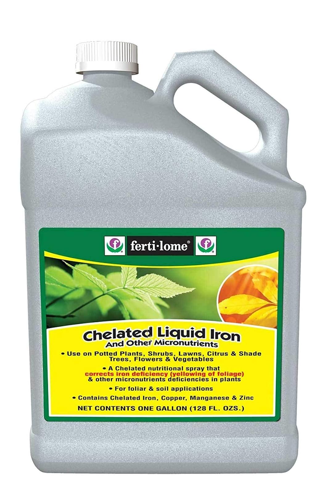 Fertilome liquid iron supplement for plants