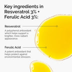 Ferulic acid for youthful skin