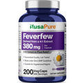 Feverfew 380 mg veggie capsules