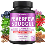 Feverfew capsules for natural relief