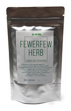 Feverfew cut and dried for herbal infusions