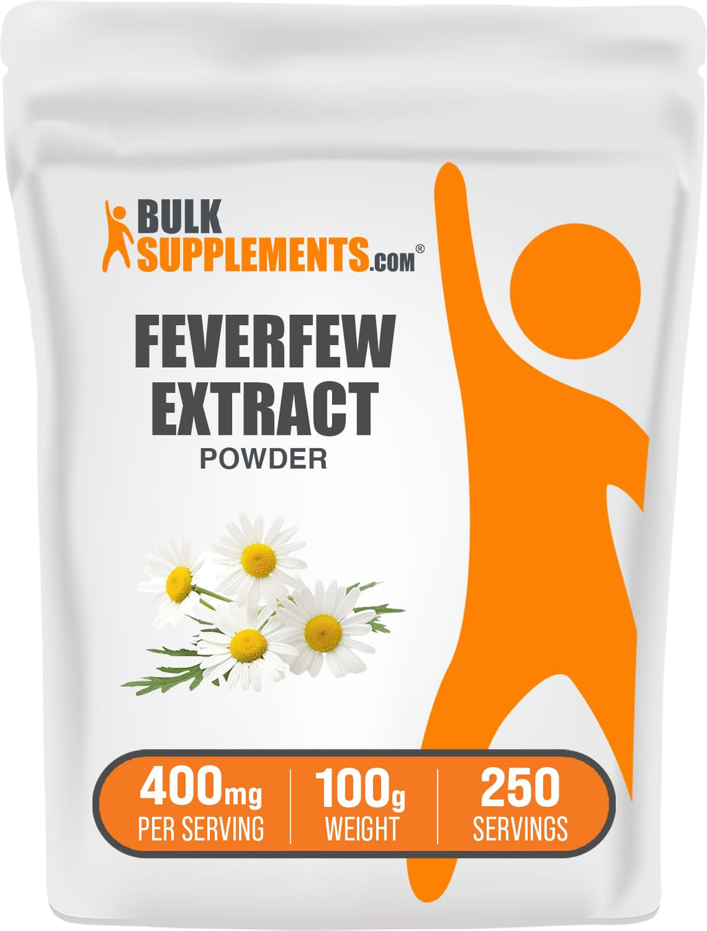 Feverfew extract herbal supplement powder