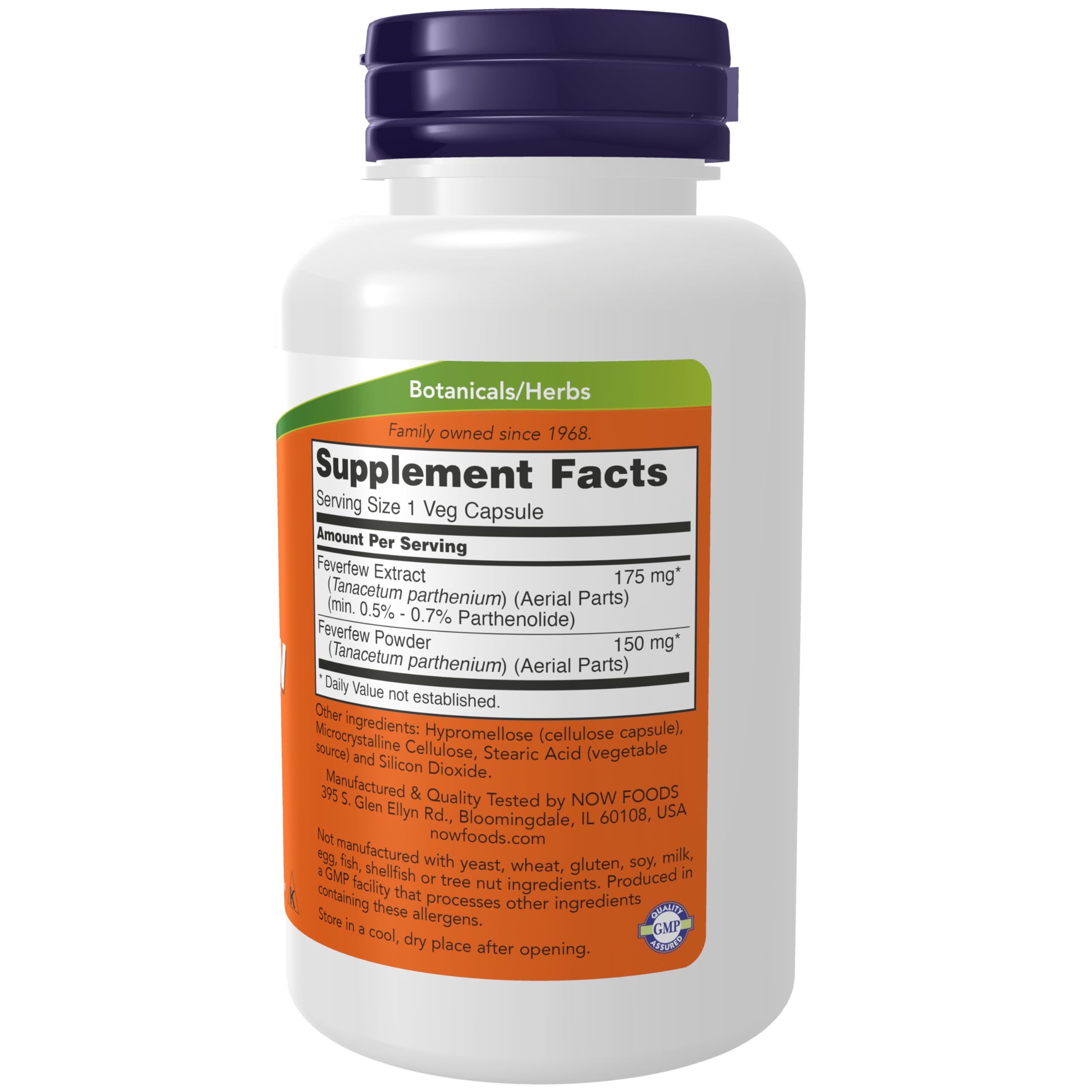 Feverfew with parthenolide benefits