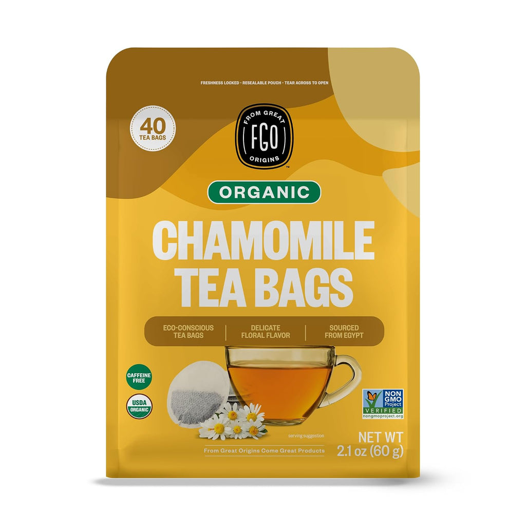 FGO chamomile tea eco-friendly bags